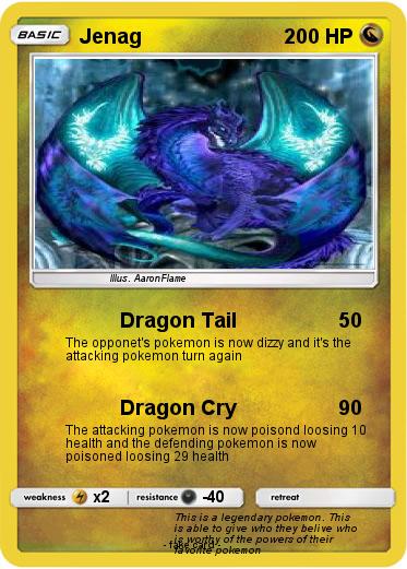 Pokémon Jenag - Dragon Tail - My Pokemon Card
