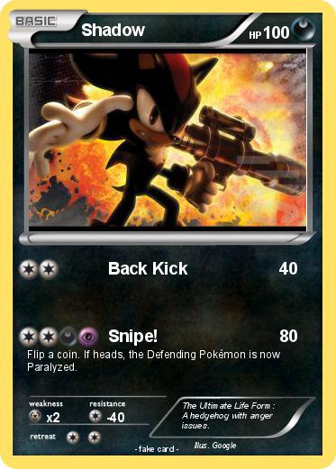 Pokémon Shadow 12788 12788 - Back Kick - My Pokemon Card