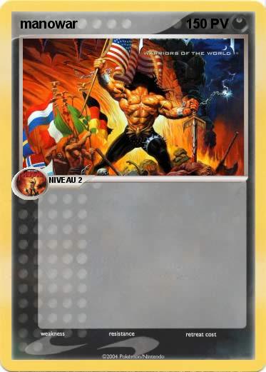 Pokémon manowar - Ma carte Pokémon