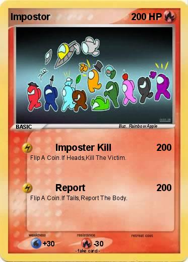 Pokémon Impostor 13 13 - Imposter Kill - My Pokemon Card