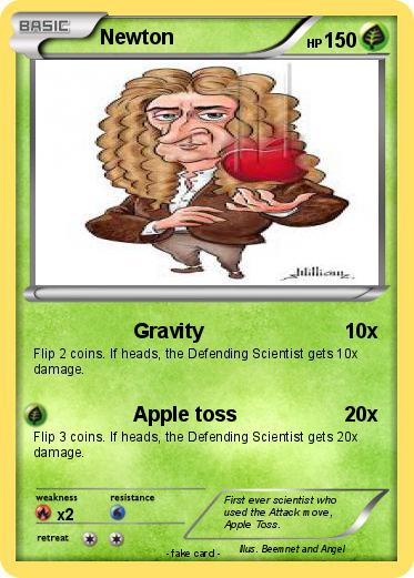 Pokémon Newton 20 20 - Gravity - My Pokemon Card