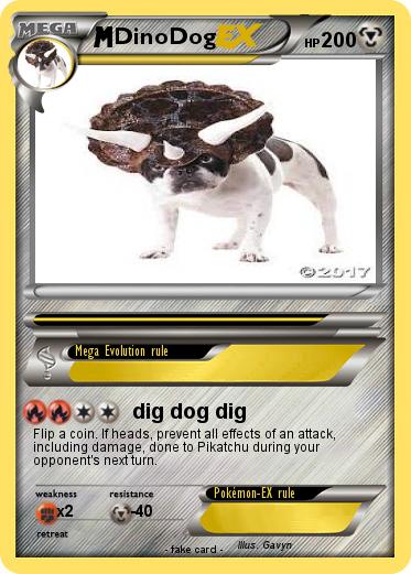 Pokémon DinoDog 2 2 - dig dog dig - My Pokemon Card