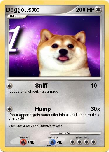 Pokémon Doggo 146 146 - Sniff - My Pokemon Card