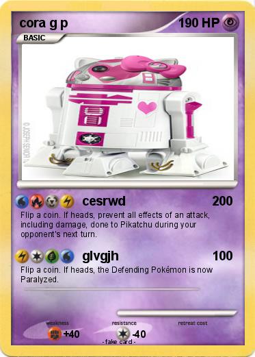 Pokémon cora g p - cesrwd - My Pokemon Card
