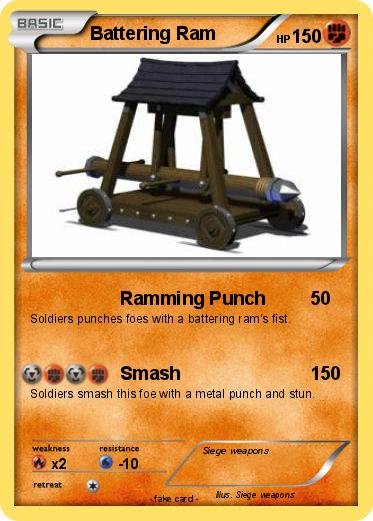 Pokémon Battering Ram - Ramming Punch - My Pokemon Card
