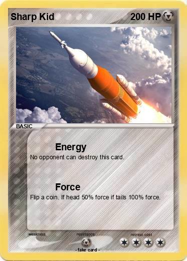 Pokémon Sharp Kid - Energy - My Pokemon Card