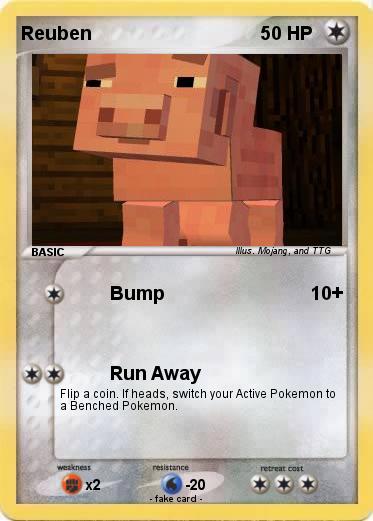 Pokémon Reuben 42 42 - Bump - My Pokemon Card