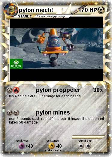 Pokémon pylon mech - pylon proppeler - My Pokemon Card