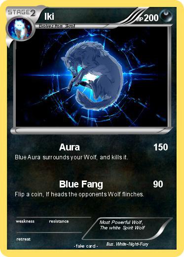Pokémon Iki 1 1 - Aura - My Pokemon Card
