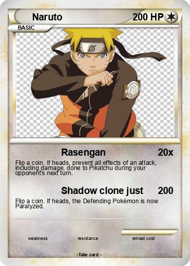 Pokémon Naruto 10617 10617 - Rasengan - My Pokemon Card
