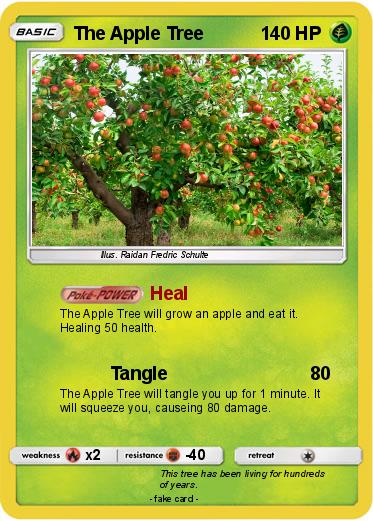 Pokémon The Apple Tree - Heal - My Pokemon Card
