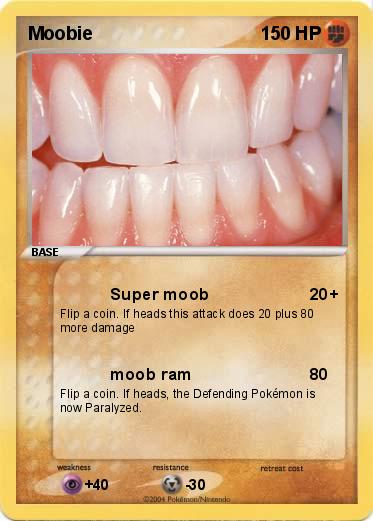 Pokémon Moobie - Super moob - My Pokemon Card