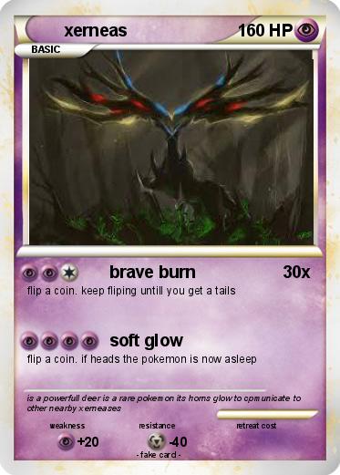 Pokémon xerneas 739 739 - brave burn - My Pokemon Card