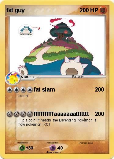 Pokémon fat guy 294 294 - fat slam - My Pokemon Card