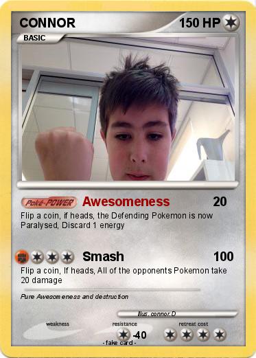 Pokémon CONNOR 730 730 - Awesomeness - My Pokemon Card