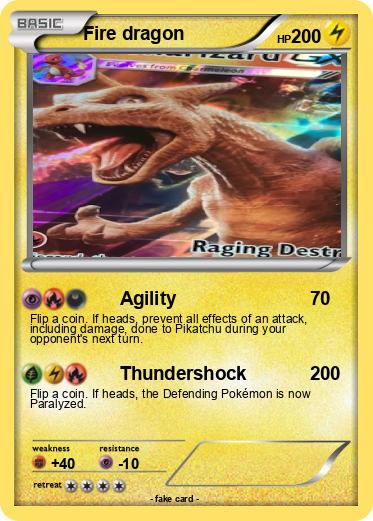 Pokémon Fire dragon 808 808 - Agility - My Pokemon Card
