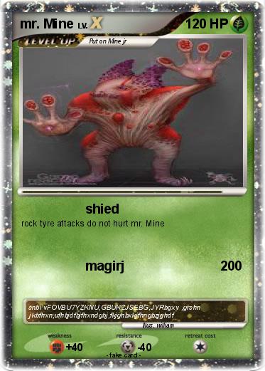 Pokémon mr Mine 2 2 - shied - My Pokemon Card