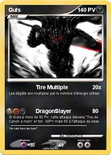 Pokémon Guts 36 36 - Tire Multiple - Ma carte Pokémon