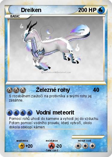 Pokémon Dreiken - Železné rohy - My Pokemon Card