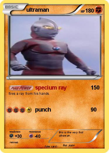 Pokémon ultraman 98 98 - specium ray - My Pokemon Card