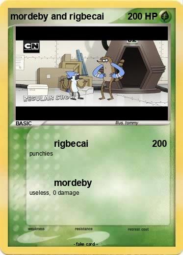 Pokémon mordeby and rigbecai - rigbecai - My Pokemon Card
