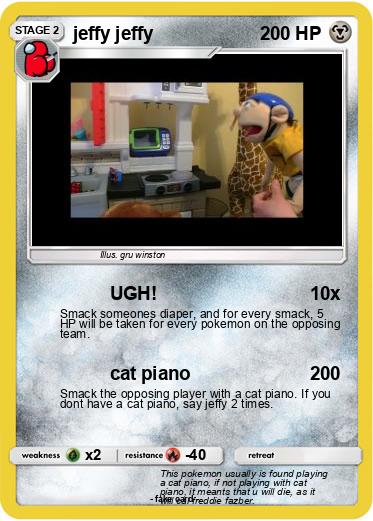 Pokémon jeffy jeffy 76 76 - UGH! - My Pokemon Card