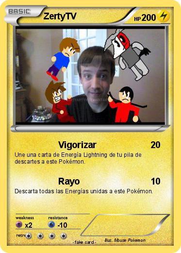 Pokémon ZertyTV - Vigorizar - Mi carta pokémon