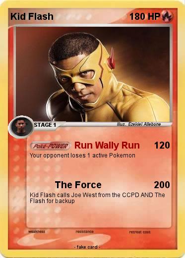 Pokémon Kid Flash 40 40 - Run Wally Run - My Pokemon Card