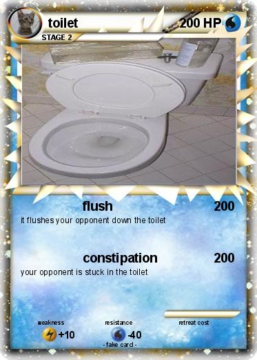 Pokémon toilet 220 220 - flush - My Pokemon Card