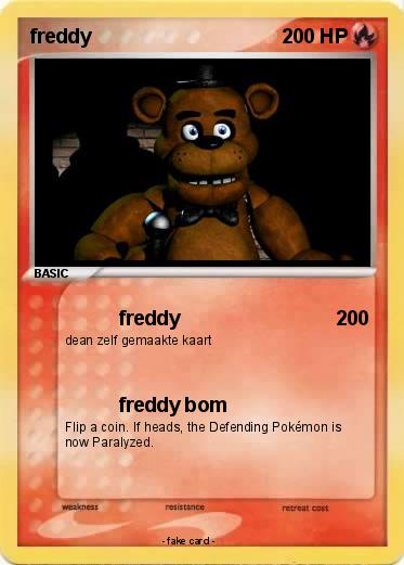 Pokémon freddy 2925 2925 - freddy - My Pokemon Card