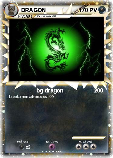 Pokémon DRAGON 6618 6618 - bg dragon - Ma carte Pokémon