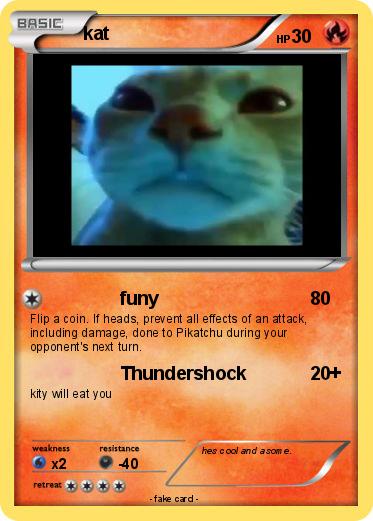 Pokémon kat 308 308 - funy - My Pokemon Card