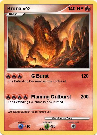 Pokémon Krona 6 6 - G Burst - My Pokemon Card