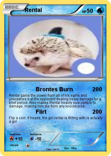 Pokémon Rental - Brontes Burn - My Pokemon Card