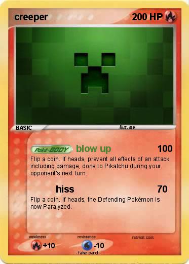 Pokémon creeper 4144 4144 - blow up - My Pokemon Card