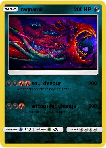 Pokémon ragnarok 63 63 - soul devour - My Pokemon Card