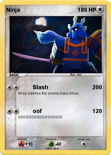 Pokémon Ninja 3601 3601 - Slash - My Pokemon Card