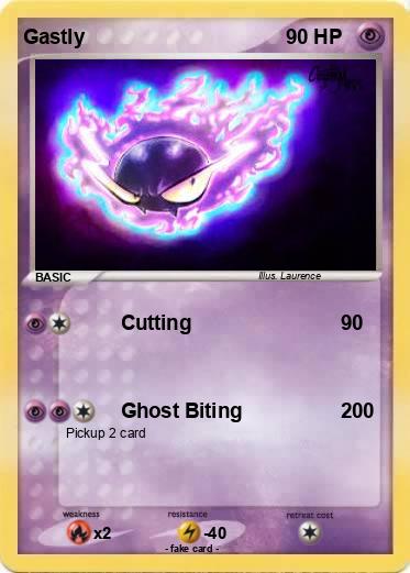 Pokémon Gastly 269 269 - Cutting - My Pokemon Card