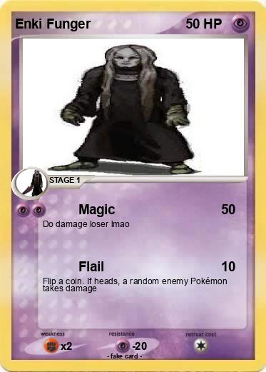 Pokémon Enki Funger - Magic - My Pokemon Card