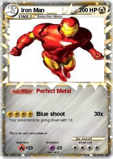 Pokémon Iron Man 303 303 - Perfect Metal - My Pokemon Card