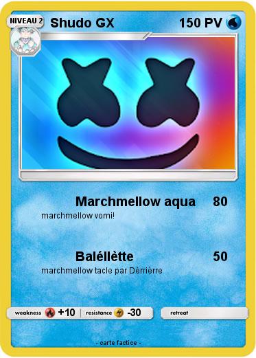 Pokémon Shudo GX - Marchmellow aqua - Ma carte Pokémon