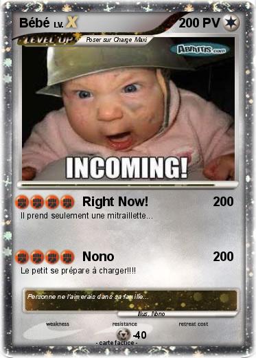 Pokémon Bebe 3107 3107 - Right Now! - Ma carte Pokémon