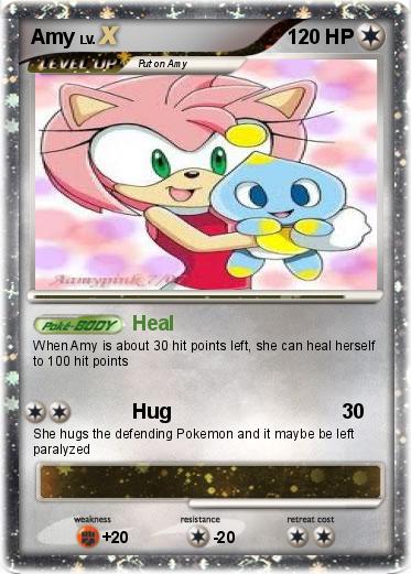 Pokémon Amy 120 120 - Heal - My Pokemon Card
