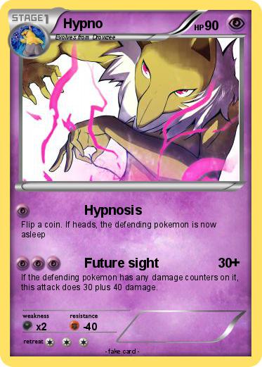 Pokémon Hypno 223 223 - Hypnosis - My Pokemon Card