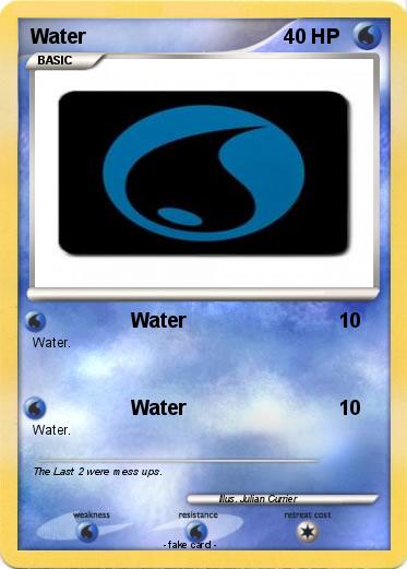 Pokémon Water 1755 1755 - Water - My Pokemon Card