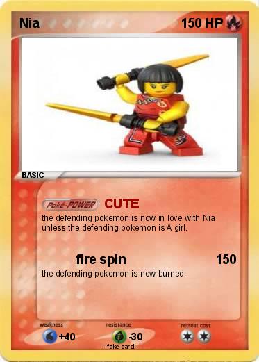 Pokémon Nia 9 9 - CUTE - My Pokemon Card