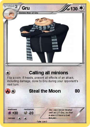 Pokémon Gru 122 122 - Calling all minions - My Pokemon Card