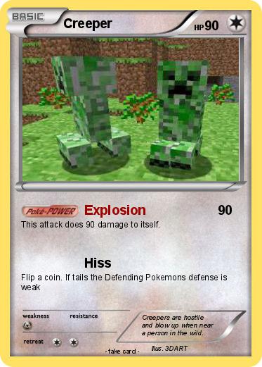 Pokémon Creeper 5810 5810 - Explosion - My Pokemon Card