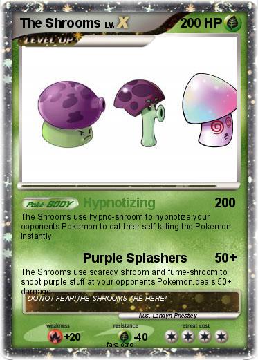 Pokémon The Shrooms - Hypnotizing - My Pokemon Card