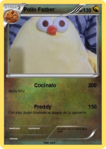 Pokémon Pollo Fazber - Cocínalo - Mi carta pokémon